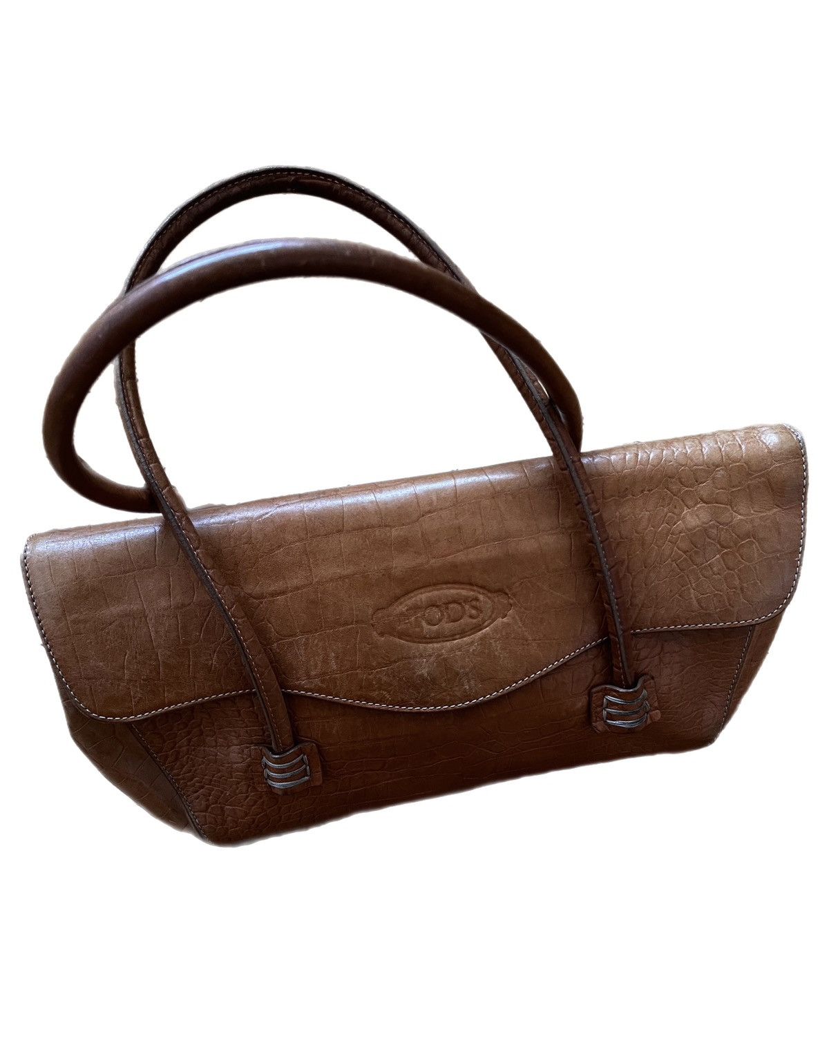 Italian Designers Vintage Tod’s leather handbag luxury italian designer ...