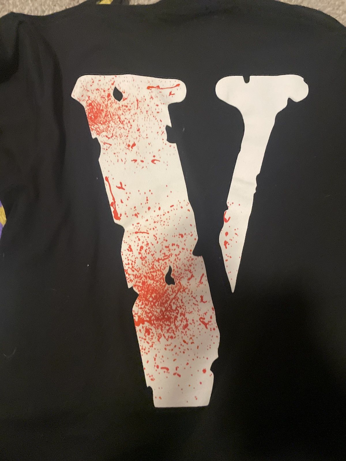 Designer × Streetwear × Vlone Vlone Blood Splatter Tee | Grailed