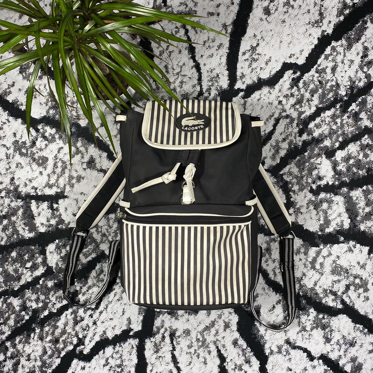 Vintage 🐊 Lacoste x Vintage 90s | Mountain Travel / School Backpack ...