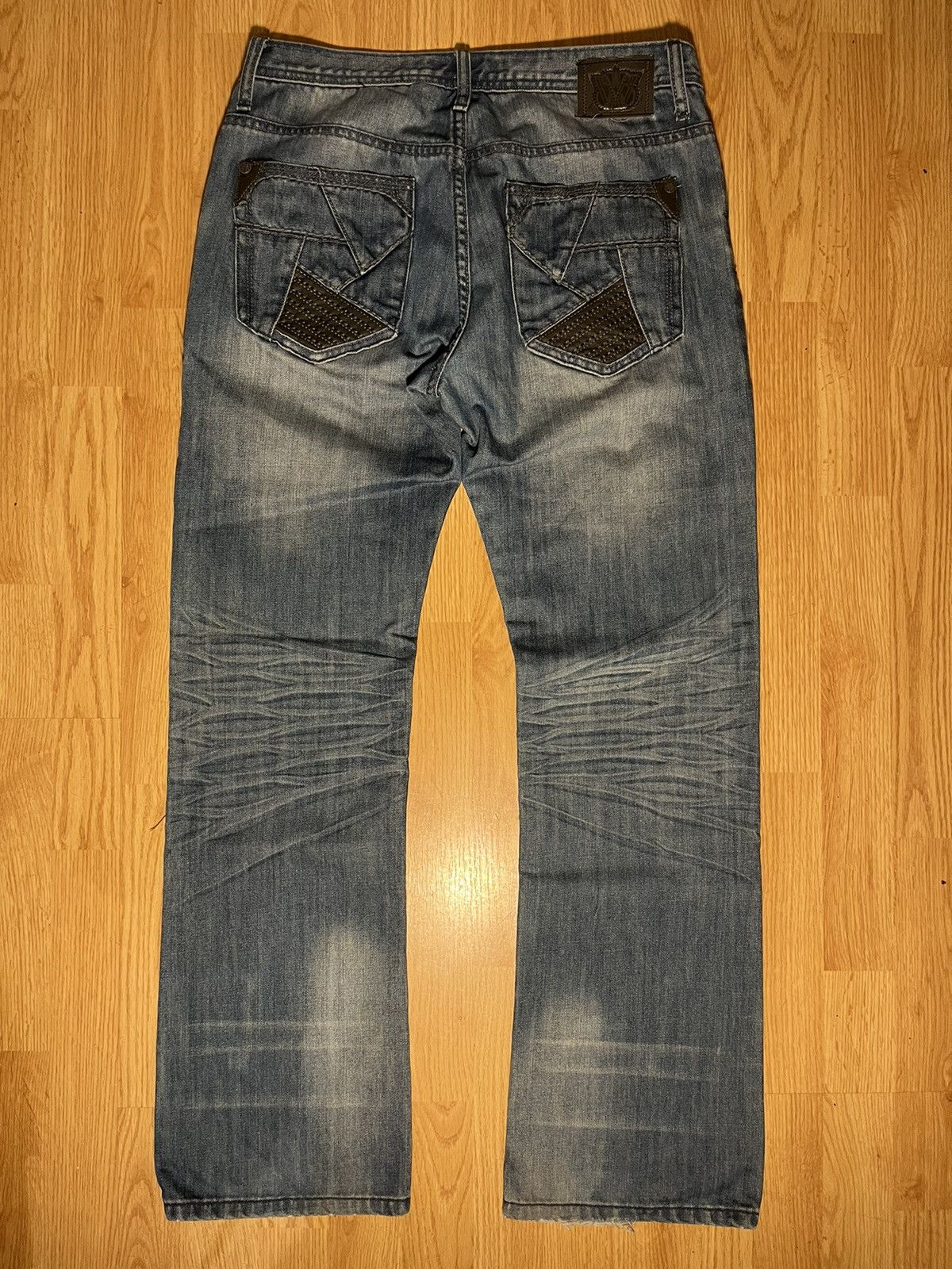 Southpole crazy affliction style baggy 2ky jeans | Grailed