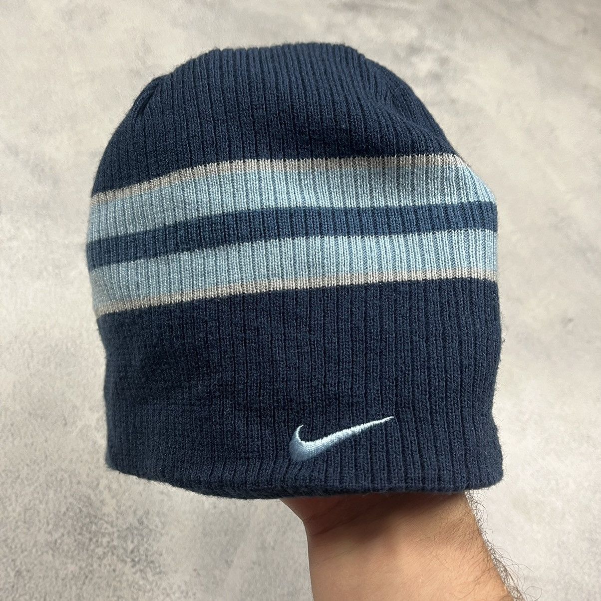 Japanese Brand × Nike × Streetwear Vintage Nike y2k on two sides hat ...