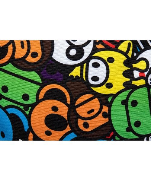 Bape A BATHING APE BABY MILO LARGE BACKPACK Multicolor | Grailed