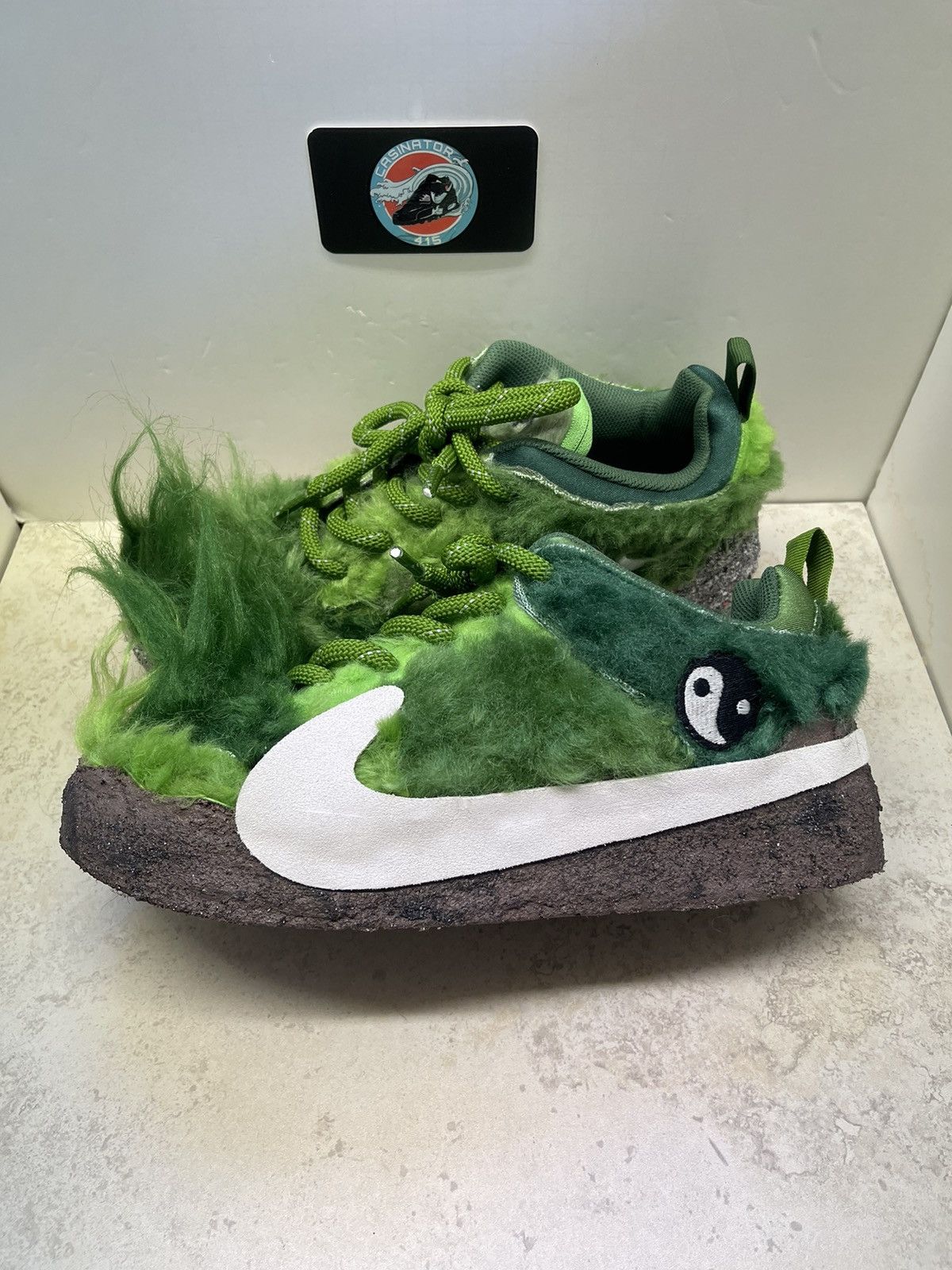 Nike Nike CPFM Flea 1 Overgrown Grinch Green Size 9 DQ5109-300 | Grailed