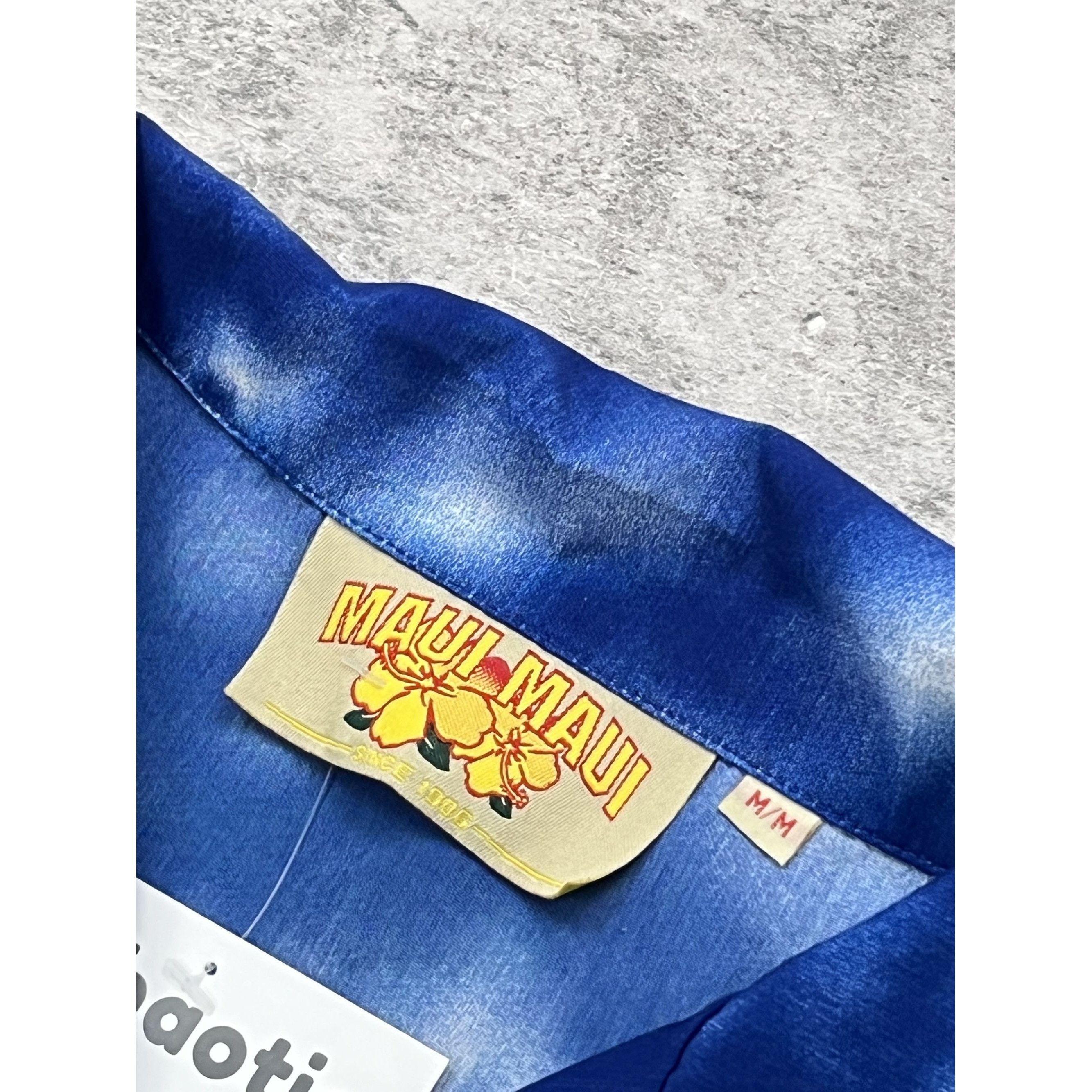 Other Vintage Maui Maui All Over Print Hawaii Tropical Button Up | Grailed