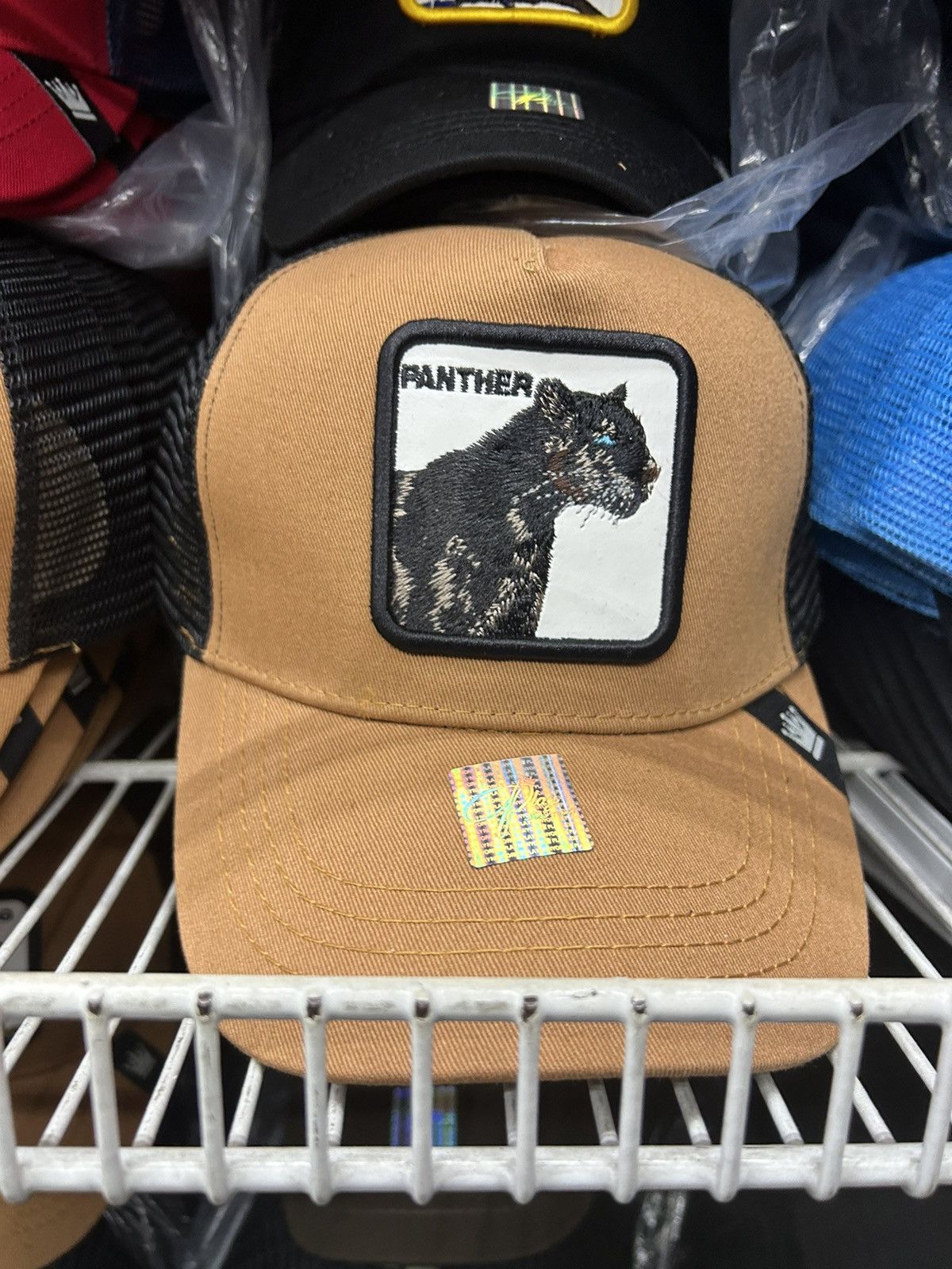 Streetwear × Vintage La Pantera Negra Black Panther Adjustable Hat ...