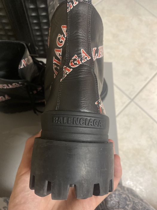 Balenciaga Balenciaga Strike Boot | Grailed