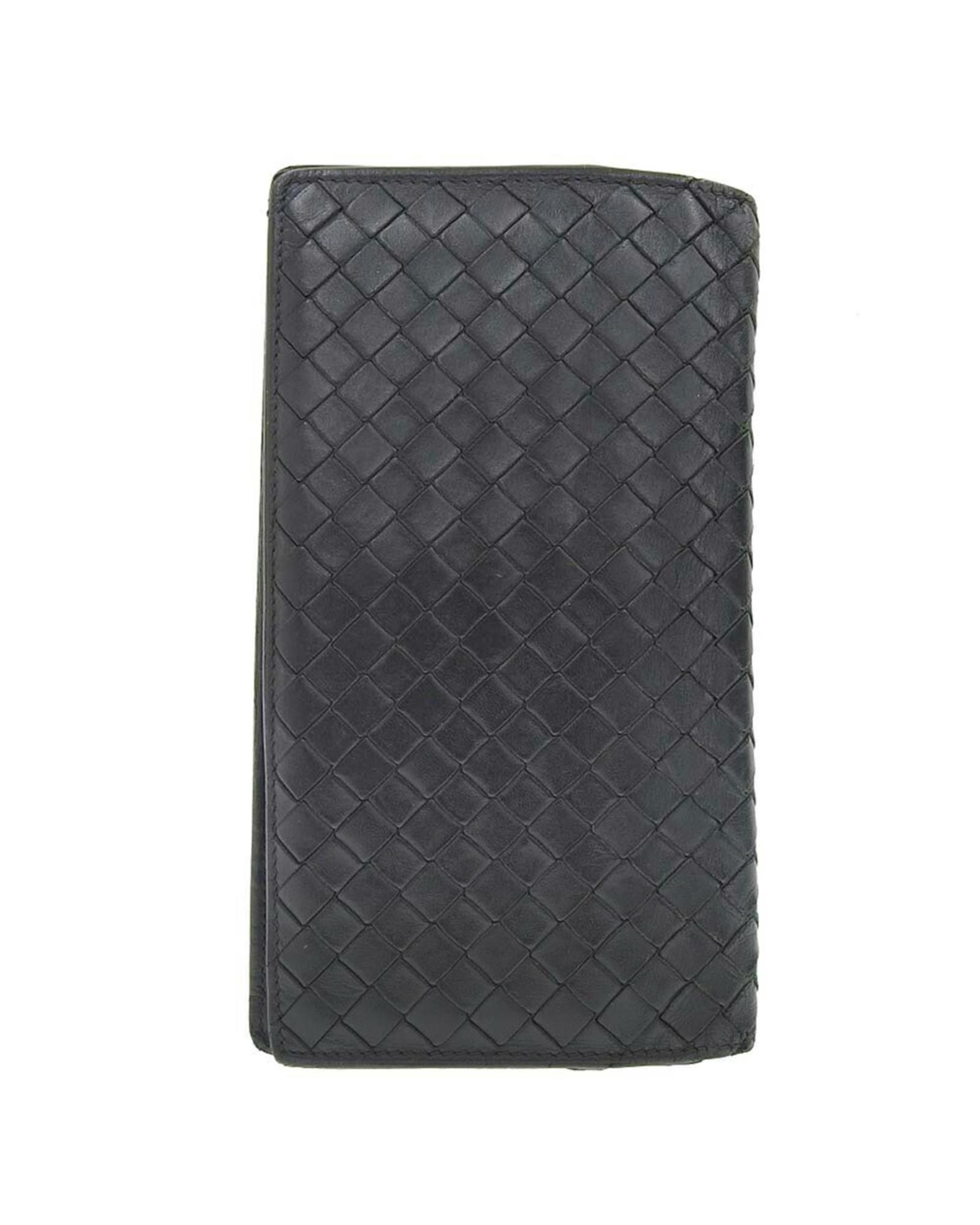 Bottega Veneta Leather Wallet with Cracked Edges by Bottega Veneta ...