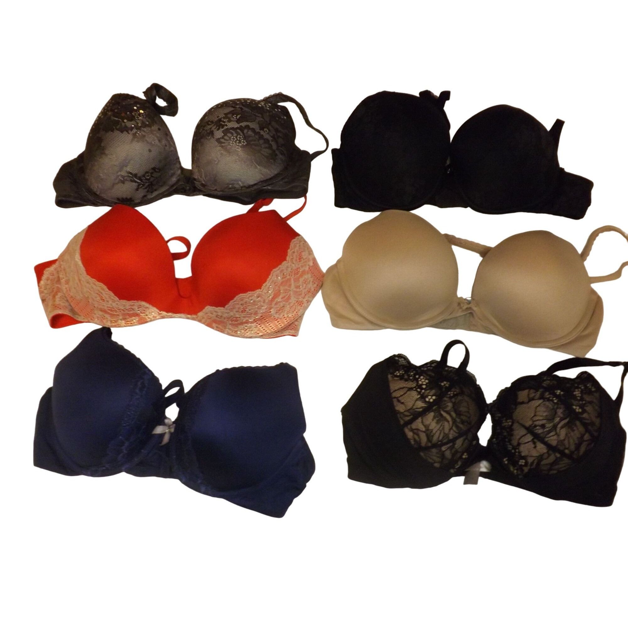 Victoria's Secret Victoria's Secret Bras Sz 36 C Lot Of 6 Push Up ...