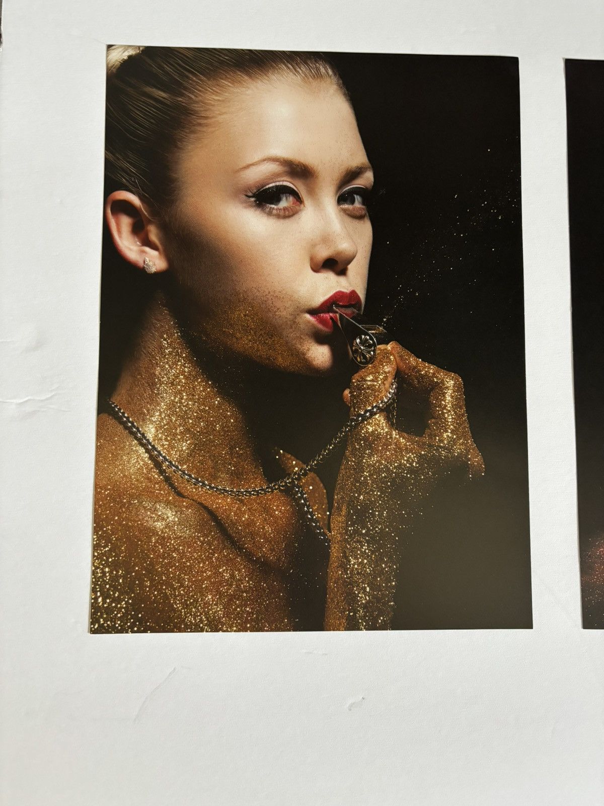 Chrome Hearts 3 Authentic CHROME HEARTS Posters 8x11 “Glitter Girl ...
