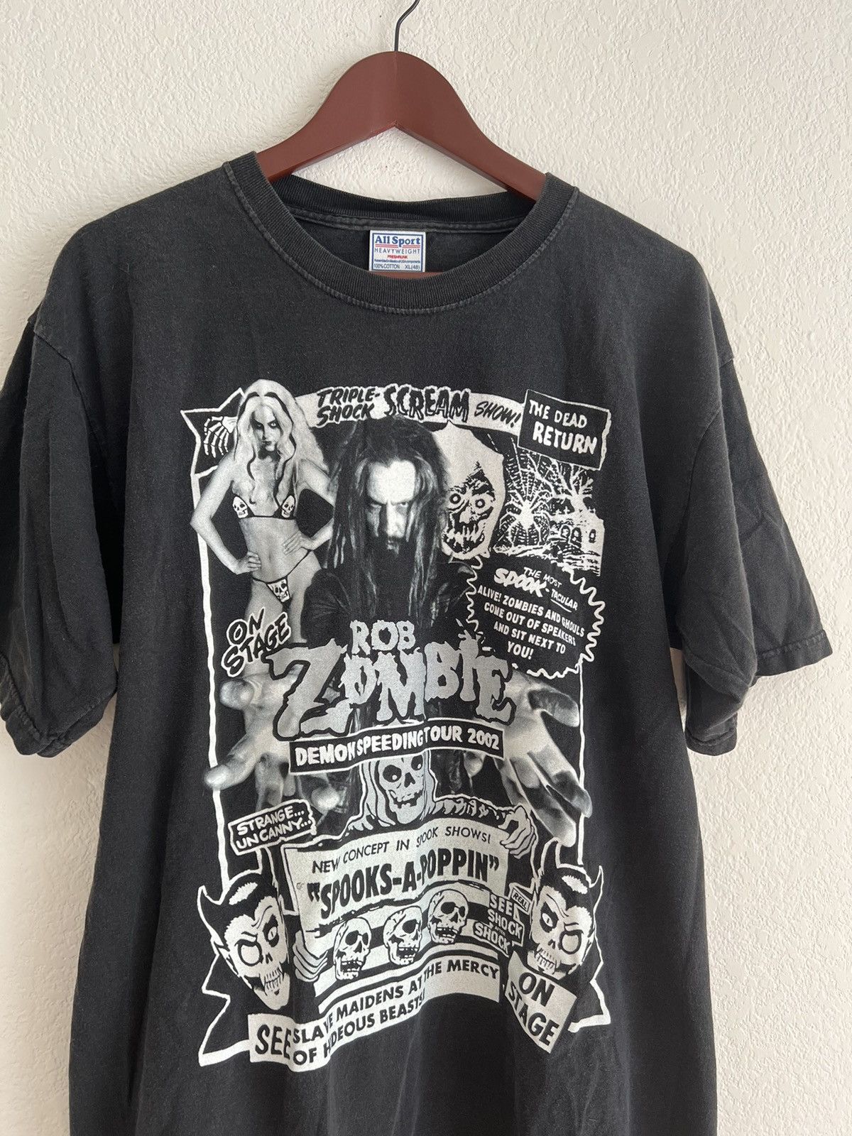 Vintage Vintage Rob Zombie ‘Demon Speeding Tour’ 2002 Tour Tee | Grailed