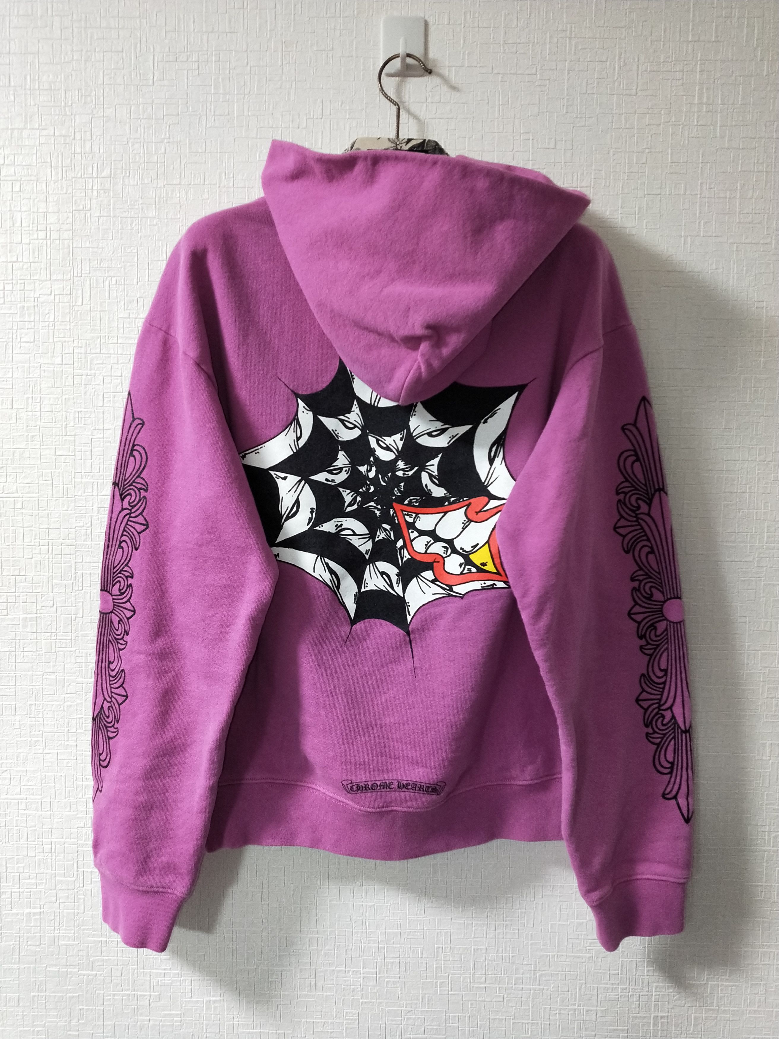 Chrome Hearts '99 Eyes' Chomper Hoodie | Grailed