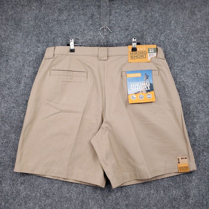 Savane New Savane Hiking Shorts Mens 40 Beige Cargo Upf Tech Pocket Stretch Nwt Grailed