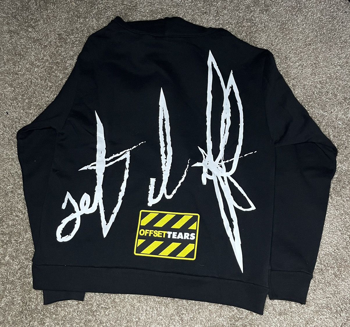 DENIM TEARS Denim Tear X Offset Hoodie Medium | Grailed