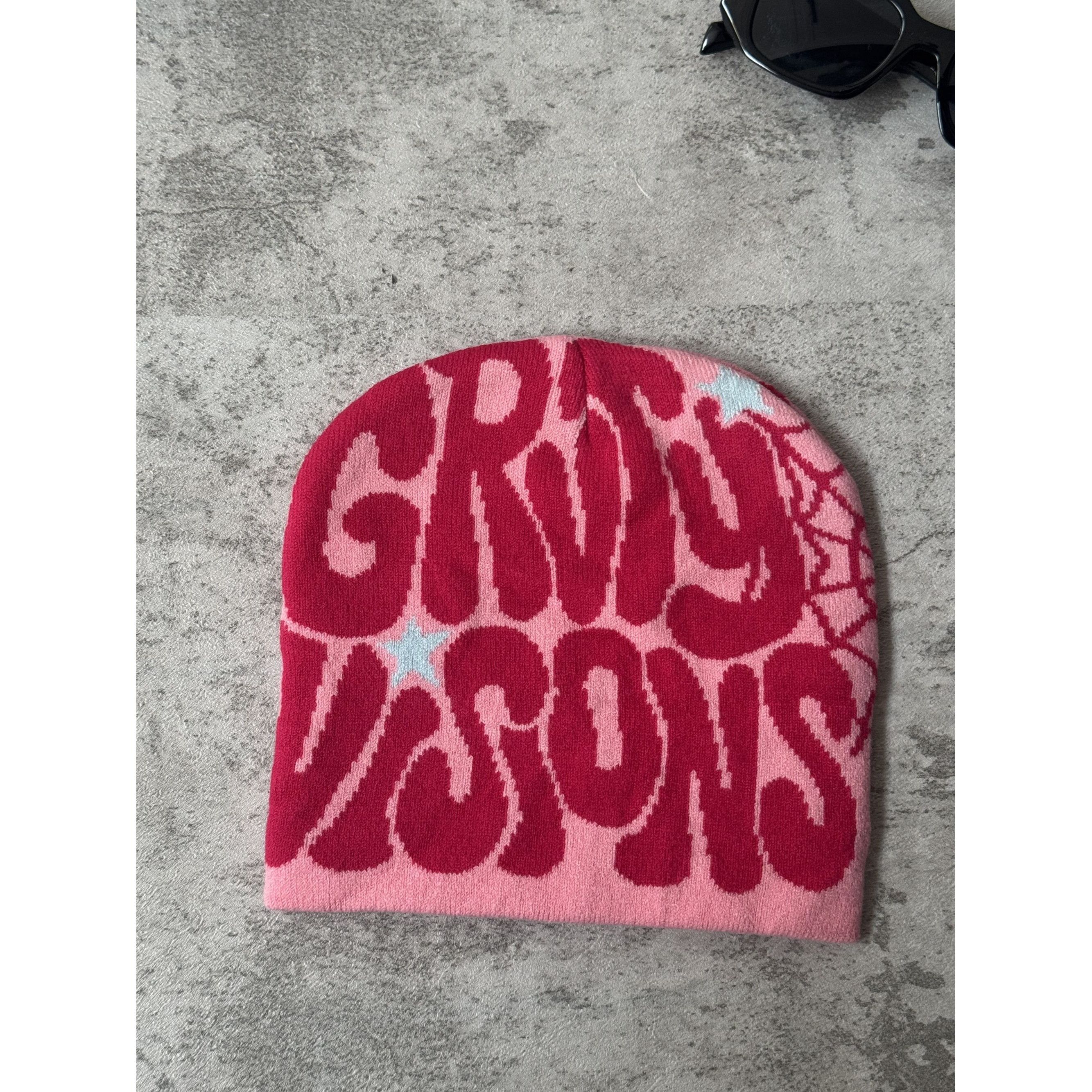 Other Grvty Visions Pink Beanie | Grailed