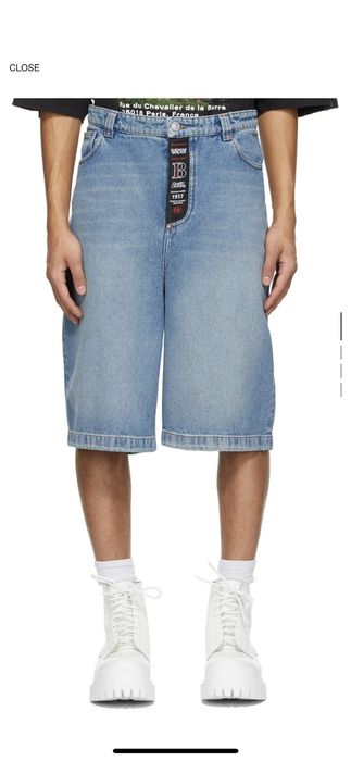 Balenciaga Balenciaga blue skater Jorts | Grailed
