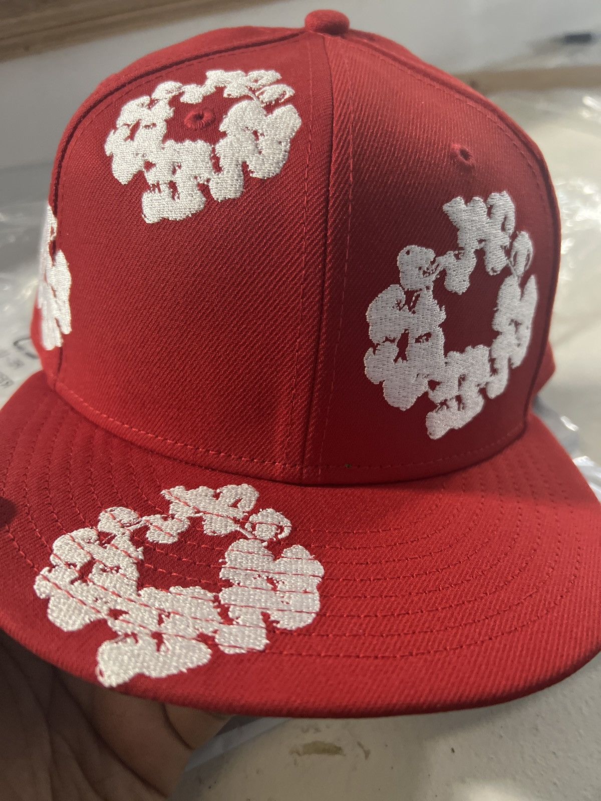 DENIM TEARS Denim tears red hat | Grailed