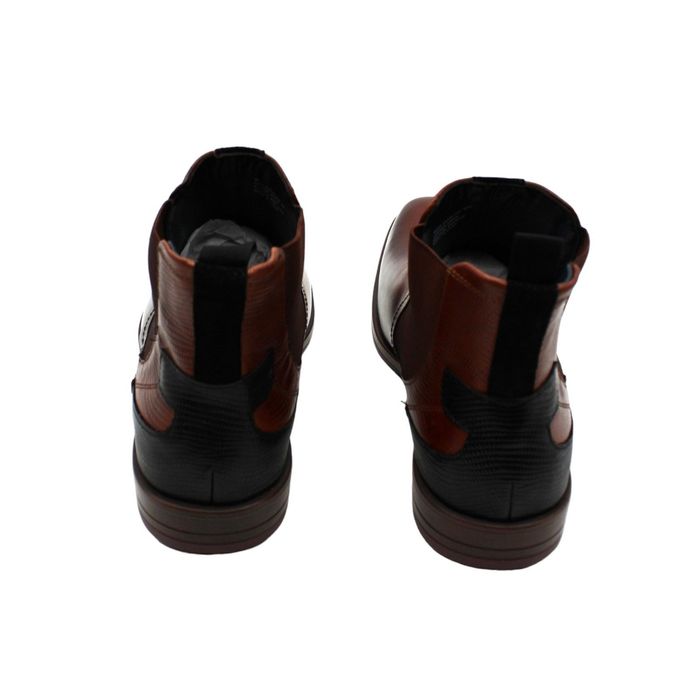 Stacy Adams Stacy Adams Mens Brown Comfort Rayford Round Toe Block Heel ...