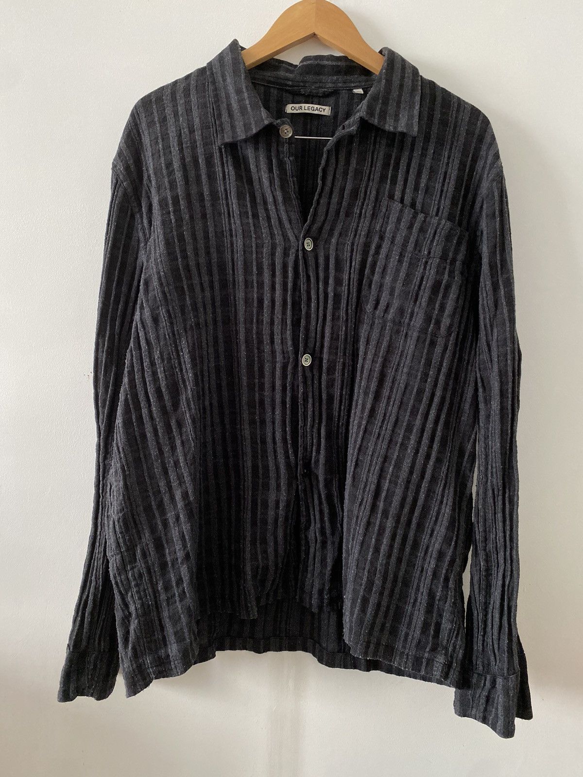 Our Legacy Box Shirt - Asphalt Grey Check | Grailed Our Legacy Box Shirt - Asphalt Grey Check | Grailed