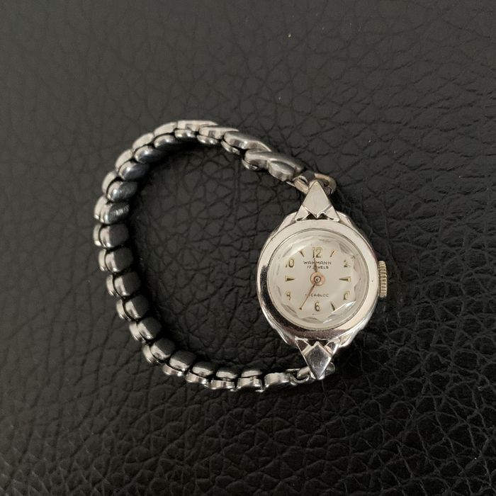 Vintage Wakmann 17 Jewel Incabloc Swiss Watch 10K RGP Gold Wind Up ... Vintage Wakmann 17 Jewel Incabloc Swiss Watch 10K RGP Gold Wind Up ...
