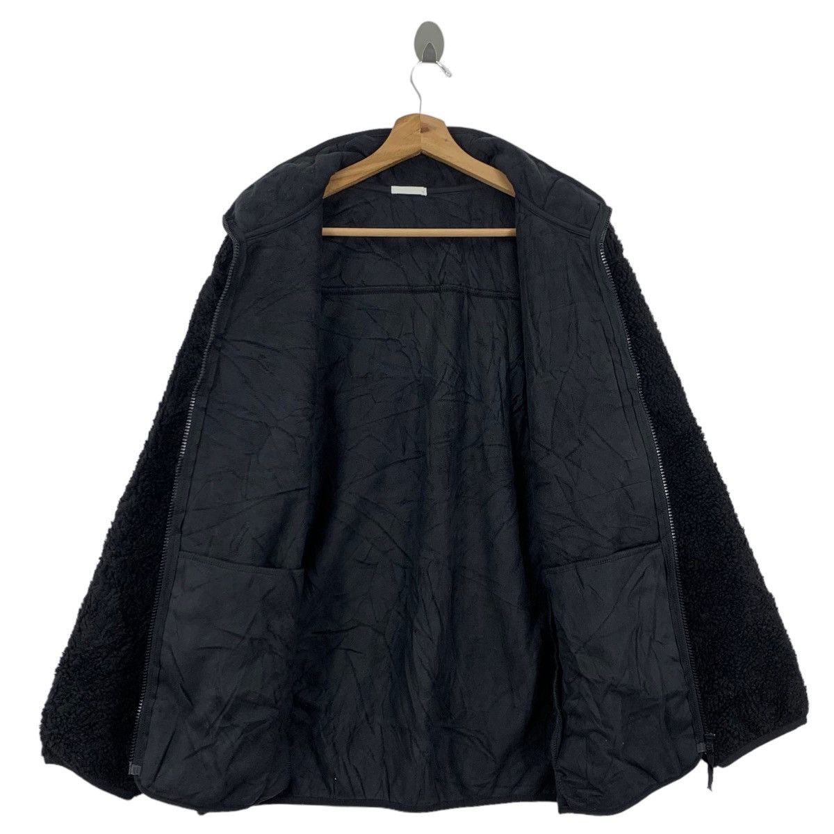Vintage GU JAPAN Bulky Deep pile Sherpa Retro X Fleece Jacket | Grailed