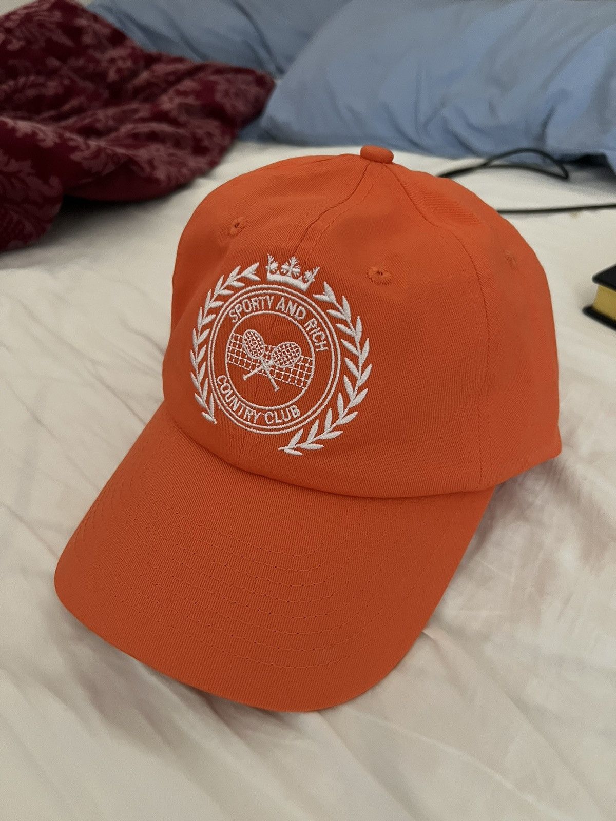 Sporty & Rich Crest embroidery cap | Grailed