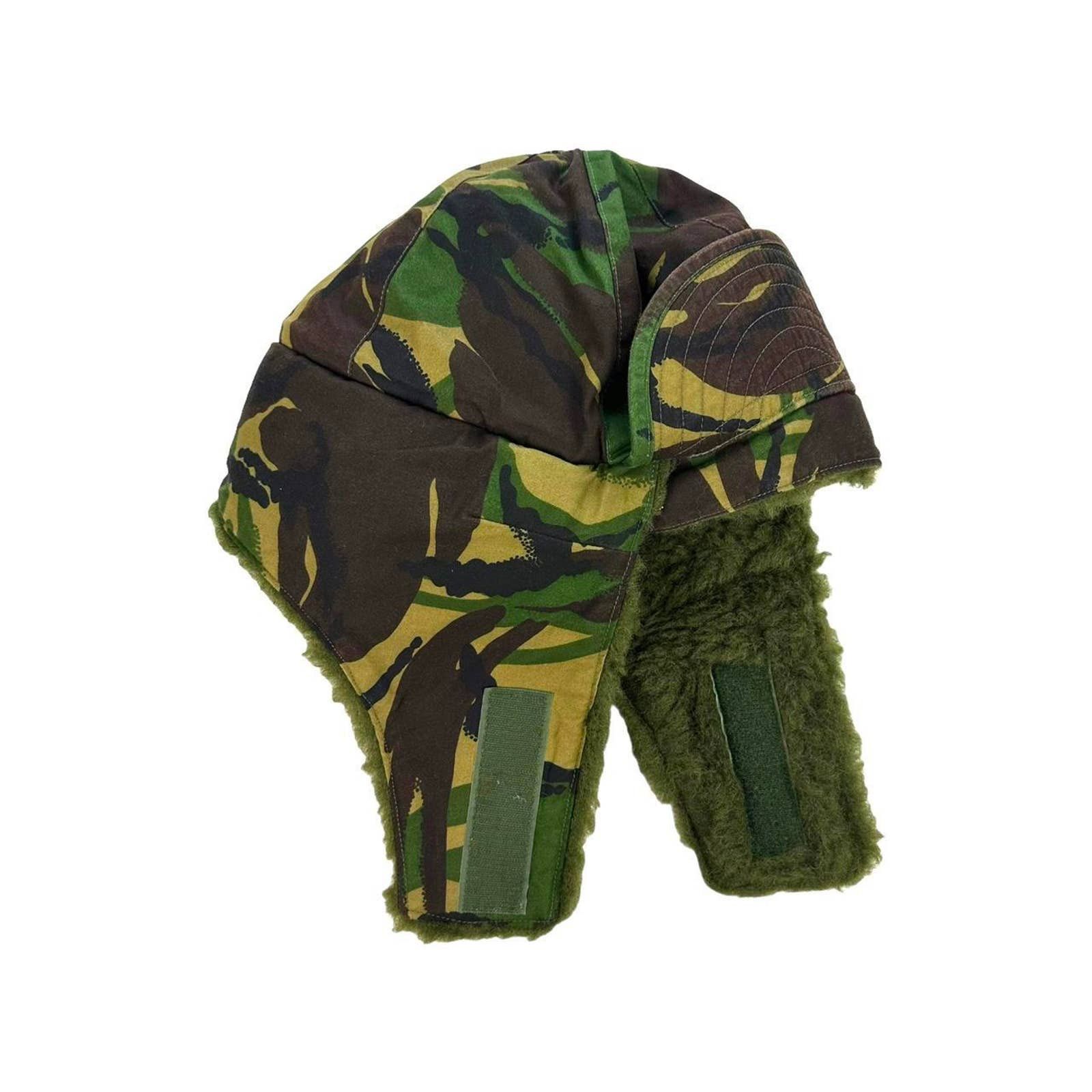 Other British Army Green Woodland Camouflage Winter Trapper Hat | Grailed
