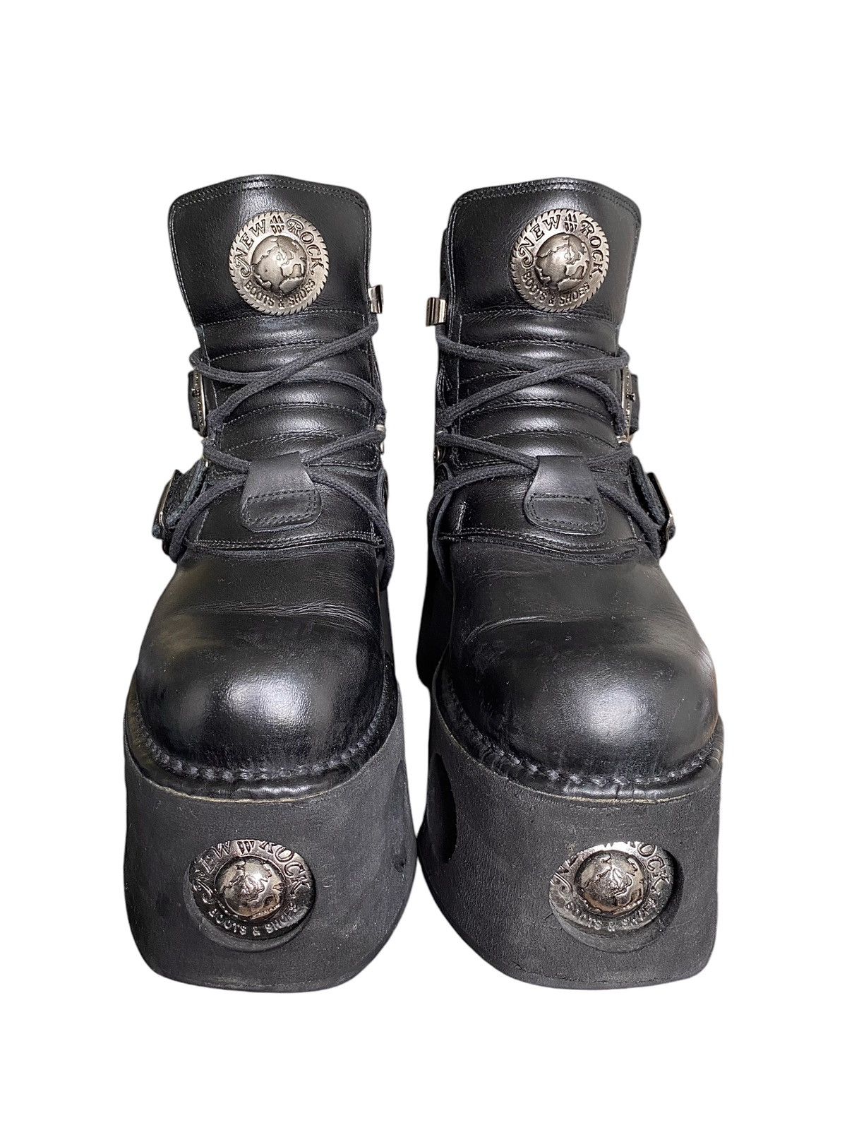 Vintage Vintage New Rock neptuno platform boots Size 40 | Grailed