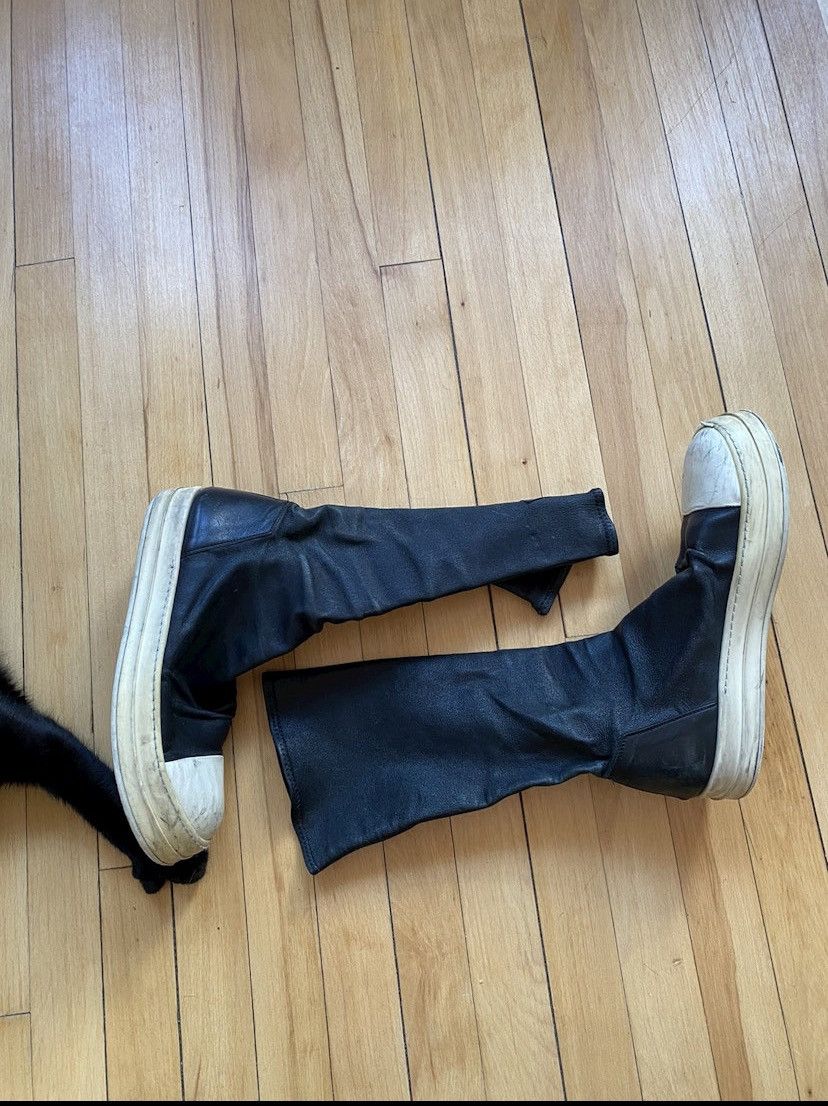 Rick Owens × Rick Owens Drkshdw Rick Owens Mainline Sock Ramones | Grailed