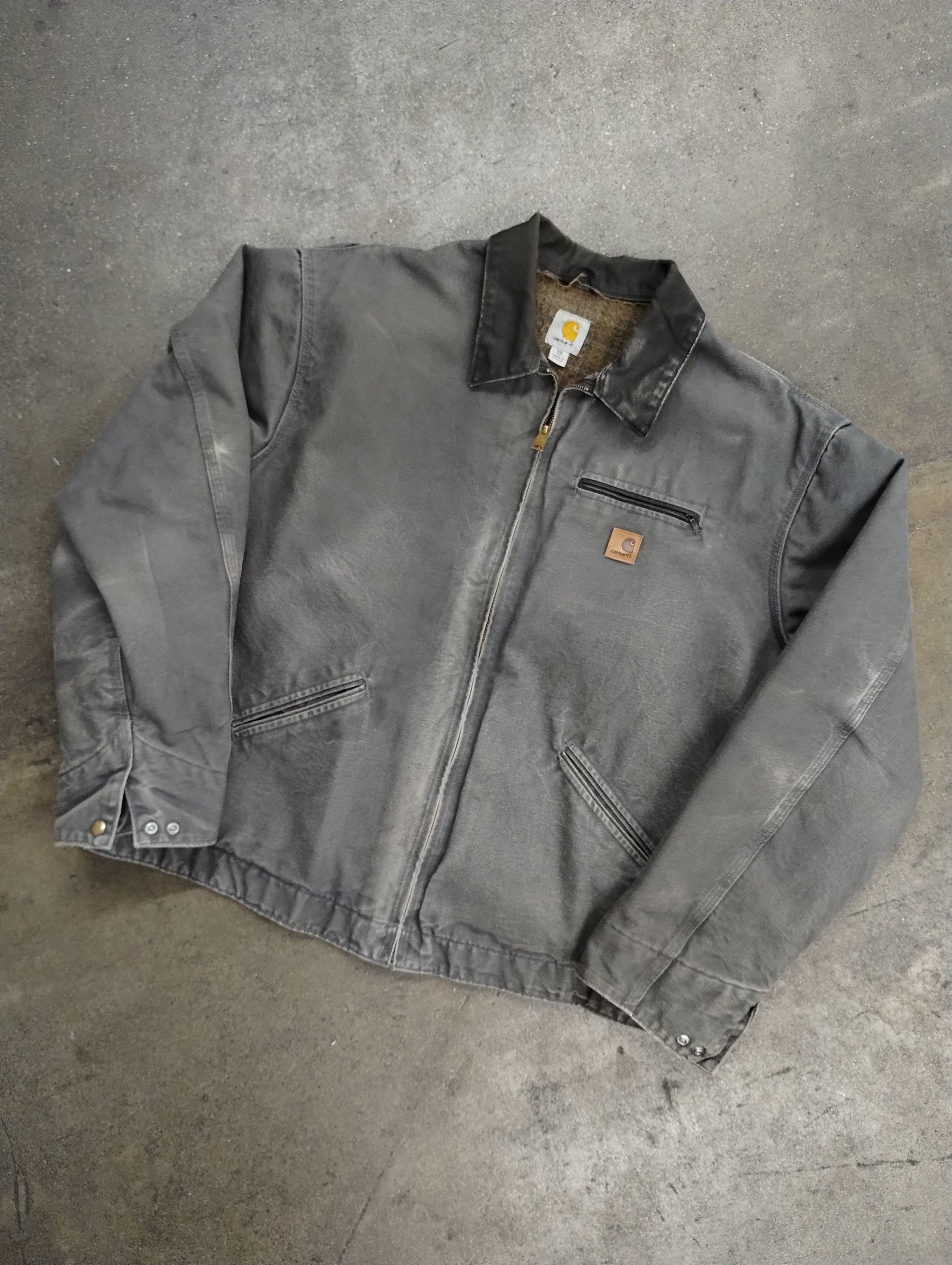Carhartt × Streetwear × Vintage Vintage Carhartt XXL Distressed Flannel ...