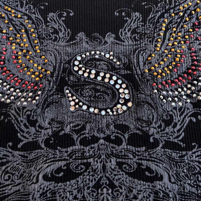 Vintage Y2K Rhinestone Tee CLEO Vintage Tank Shirt 00s Rings | Grailed