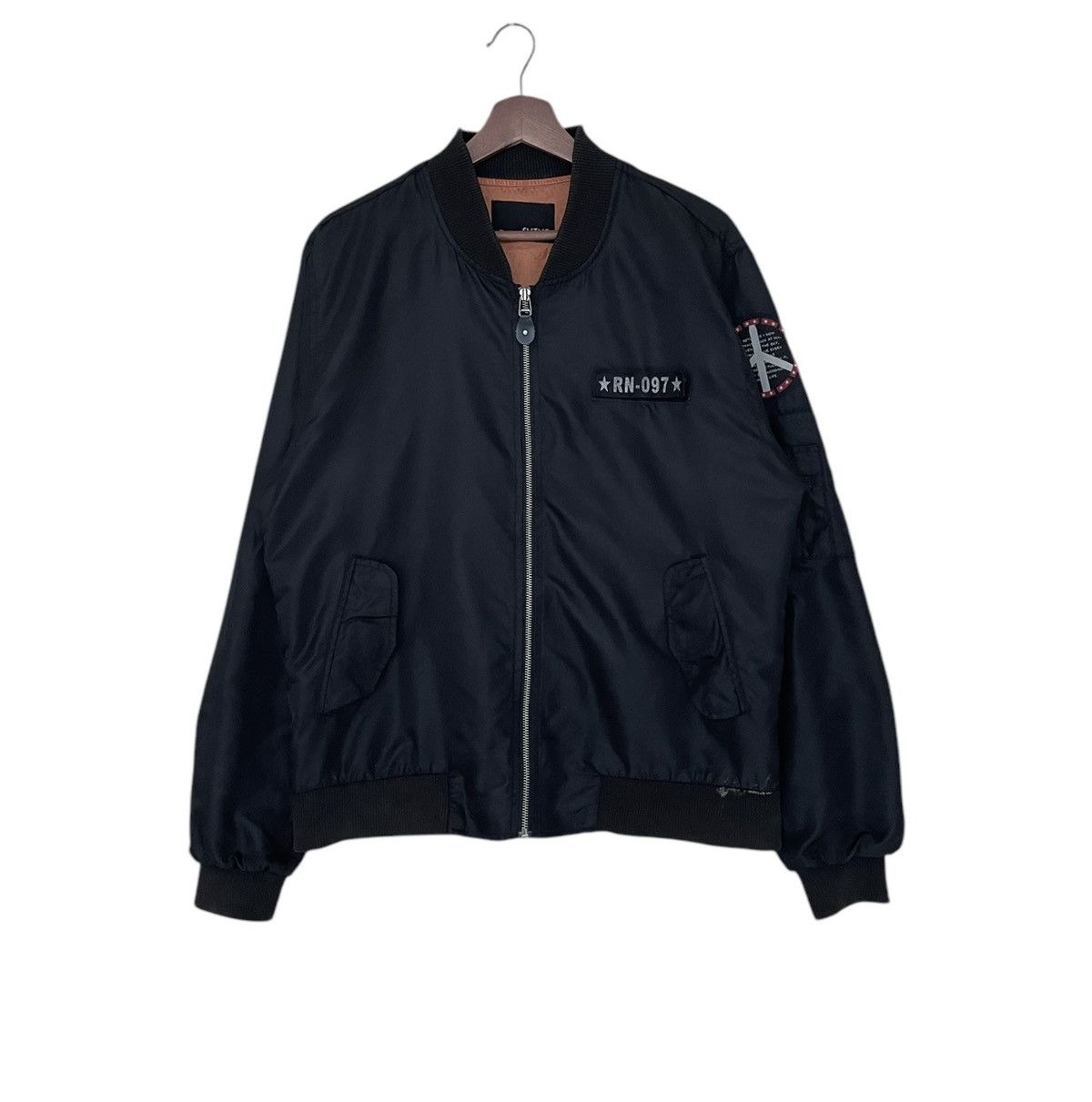 Bomber Jacket × Usaf × Vintage Vintage Brand Shine Bomber Jacket 2000s ...