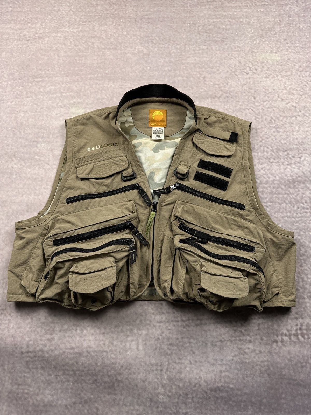 Japanese Brand × Military × Tracey Vest Vintage GeoLogic Vest ...
