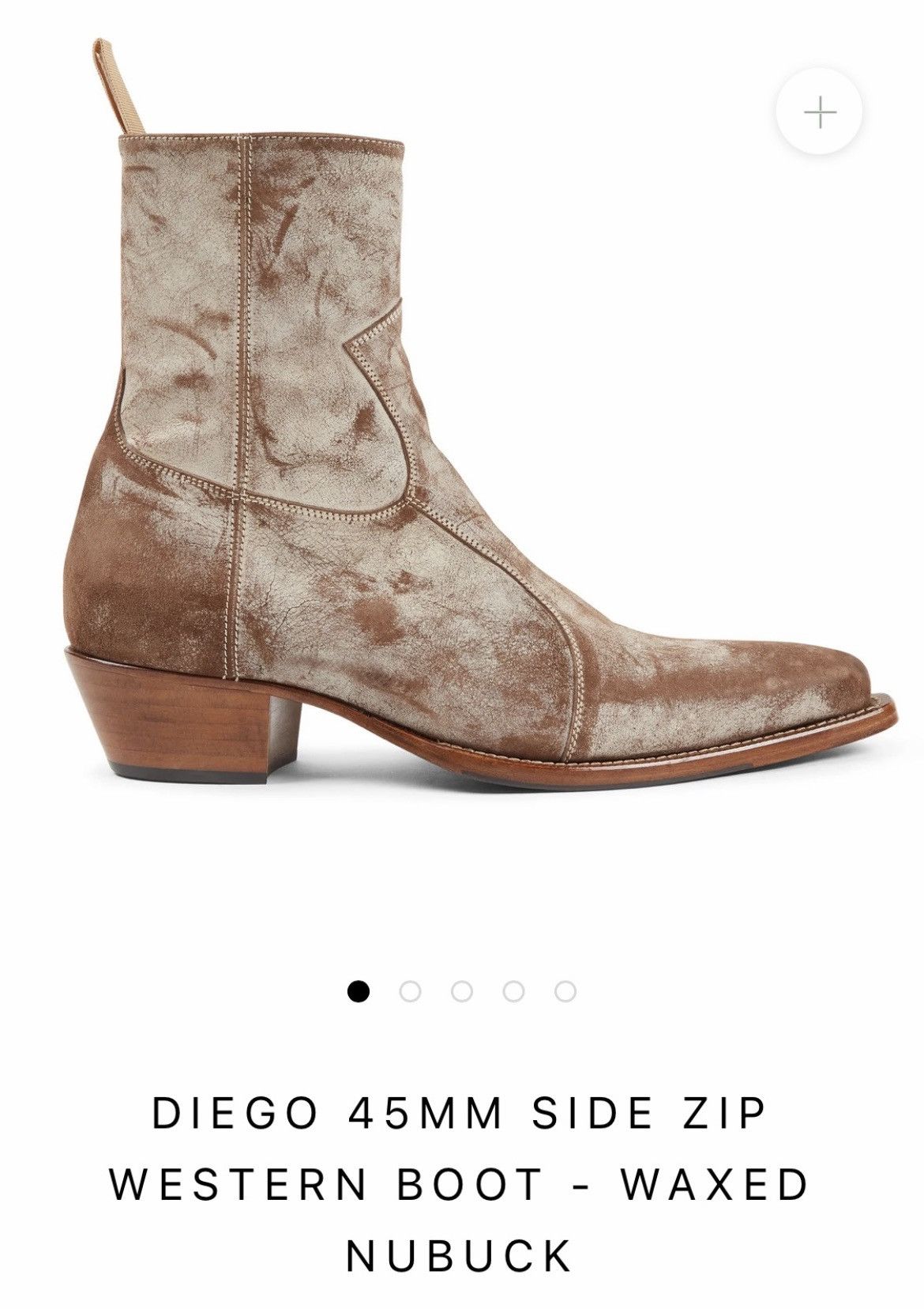 From The First FROM THE FIRST WAXED DIEGO BOOTS | Grailed