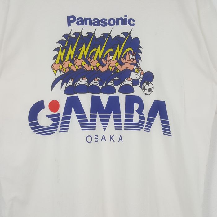 Vintage Vintage Panasonic Gamba Osaka Japanese Sportswear Tshirt | Grailed