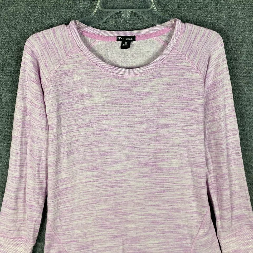 Champion Champion Top Women's Medium Long Sleeve Pullover Pink M | Grailed