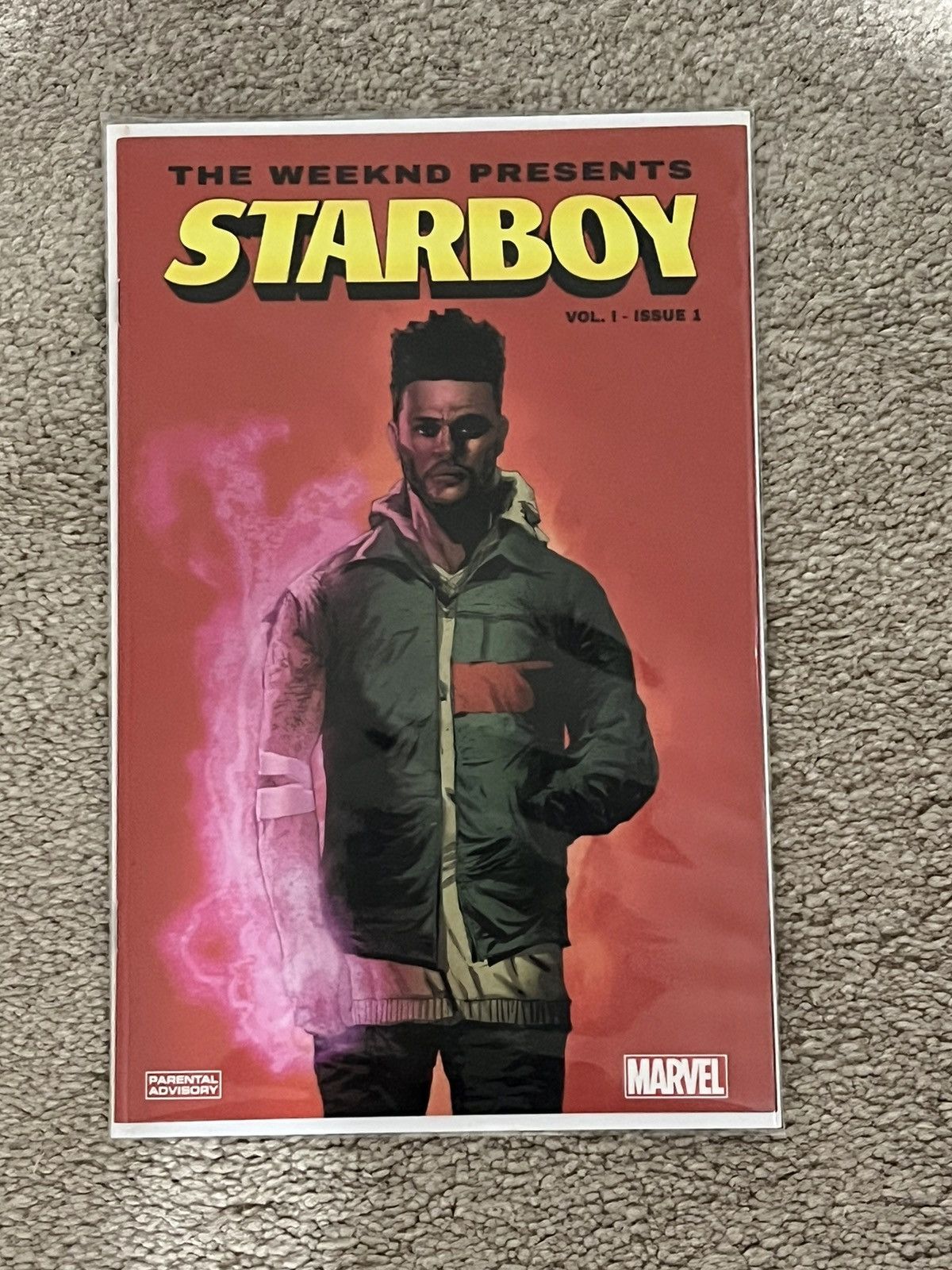 Marvel Comics × The Weeknd × Vintage The Weeknd Marvel star boy comic ...