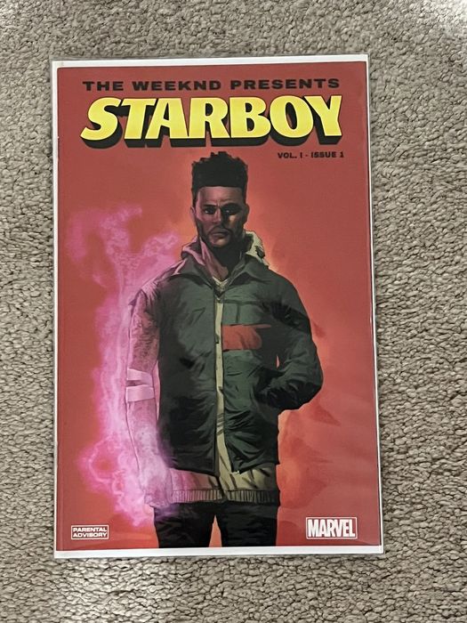 Vintage The Weeknd Marvel star boy comic | Grailed