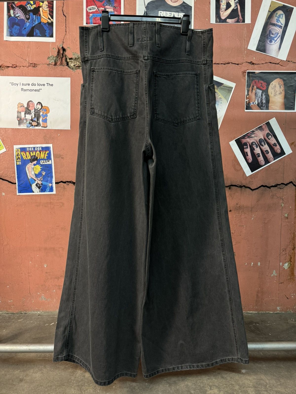 Raf Simons Raf Simons Redux Waves AW04 Oversized Denim Waves | Grailed