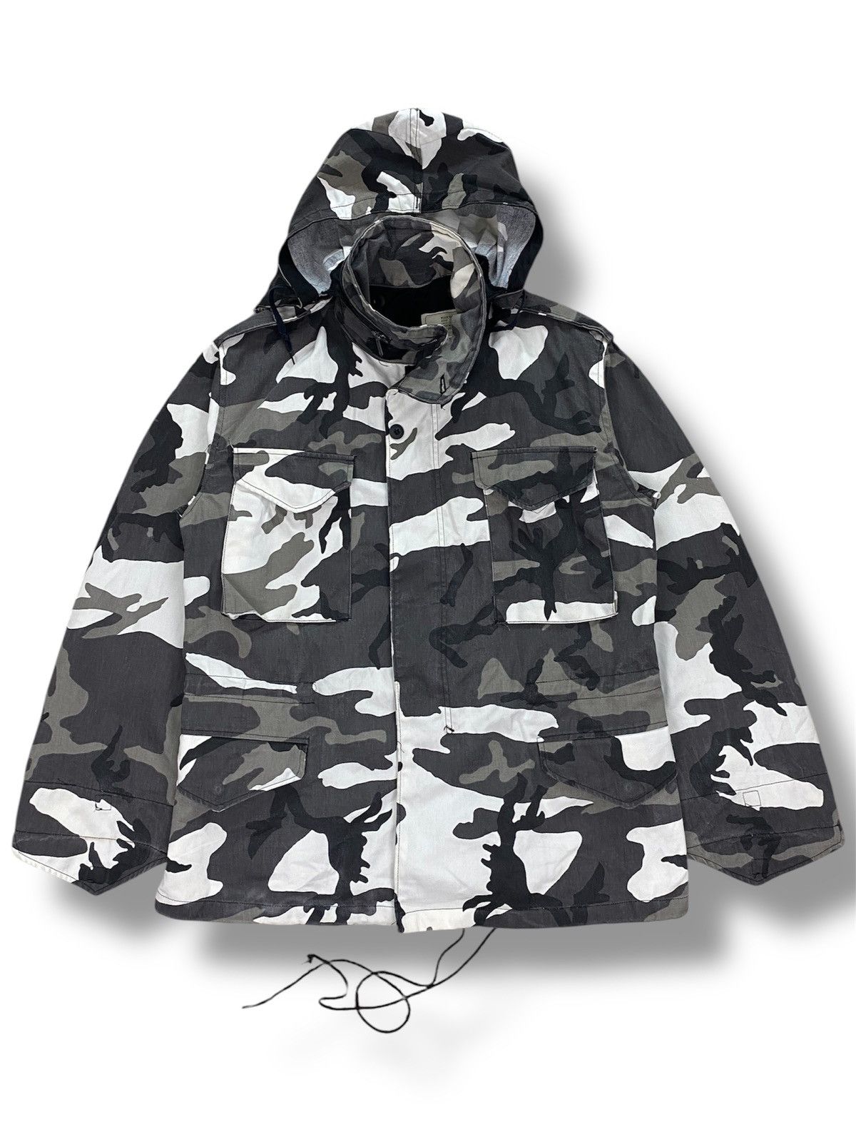 Alpha Industries × Military × Vintage Alpha Industries M65 Camouflage ...
