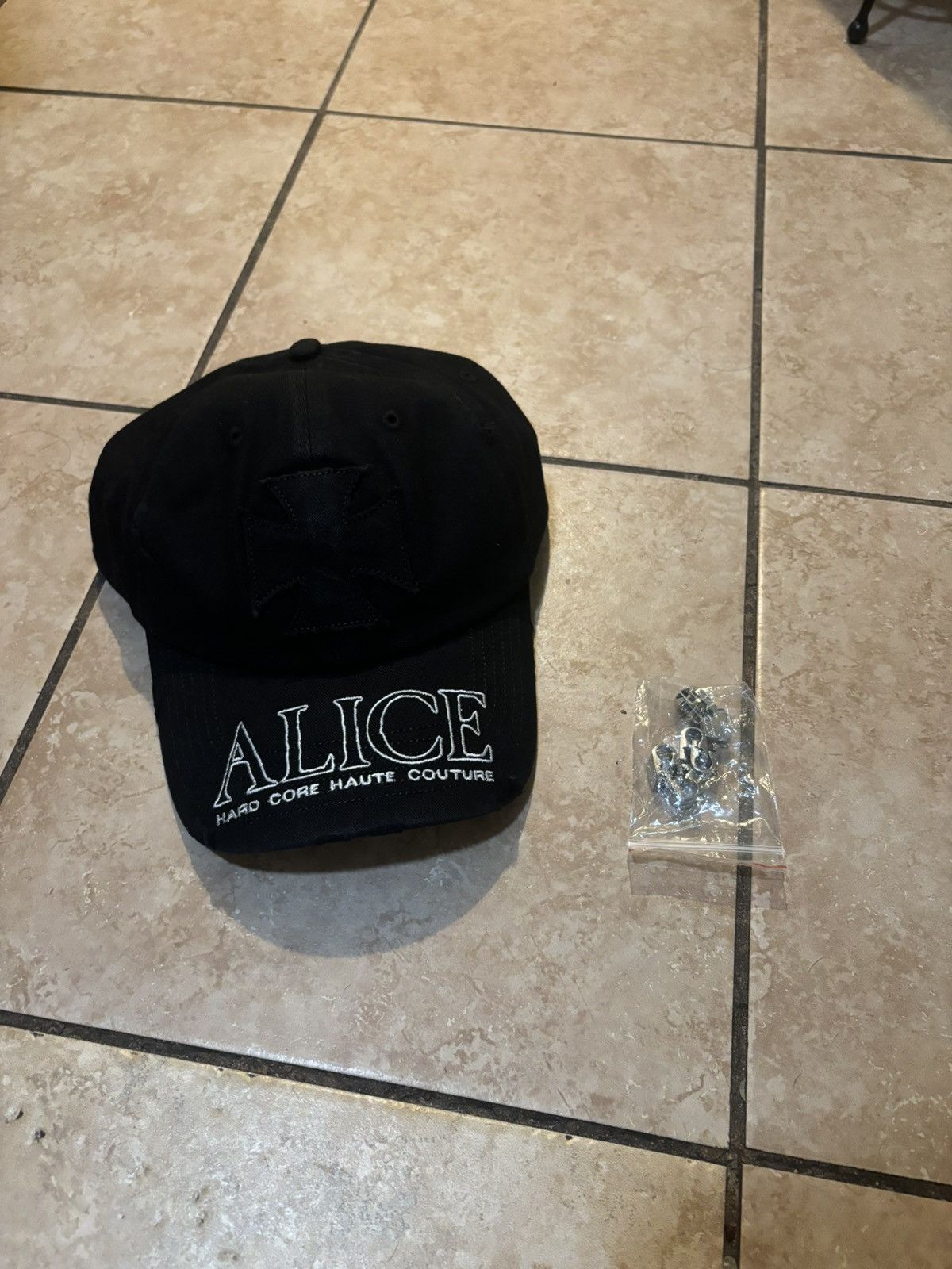 Alice Hollywood Alice Hollywood Hardcore Chopper Logo Hat | Grailed