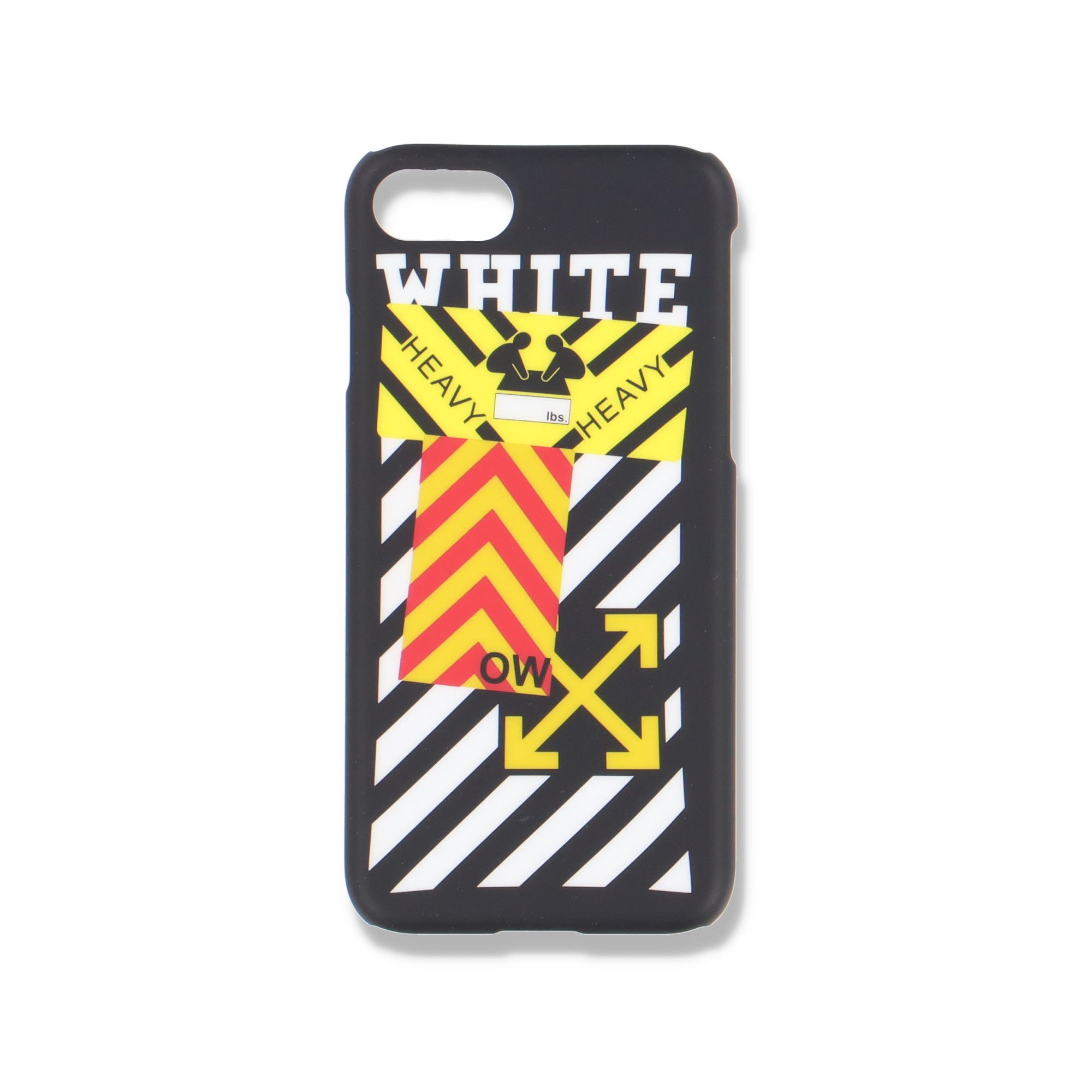 Off-White Black Heavy Diagonals Logo Iphone 7 case | Grailed