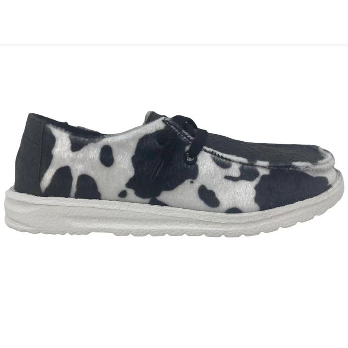 Gypsy GYPSY JAZZ Tucker Slip-On Shoes In White & Black | Grailed