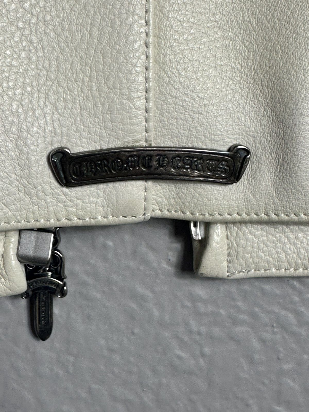 Chrome Hearts chrome hearts leather jacket | Grailed