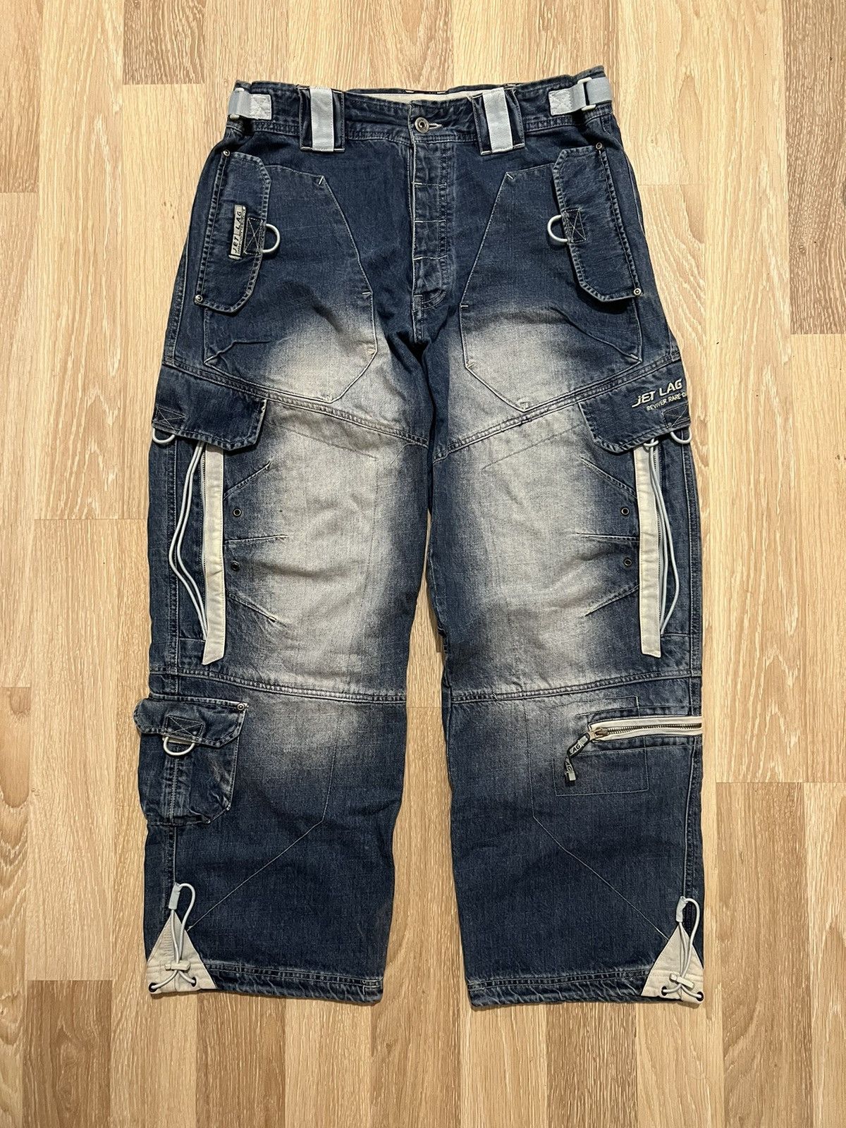 Japanese Brand × Jet Lag × Vintage Vintage Multipocket Jet Lag Cargo ...