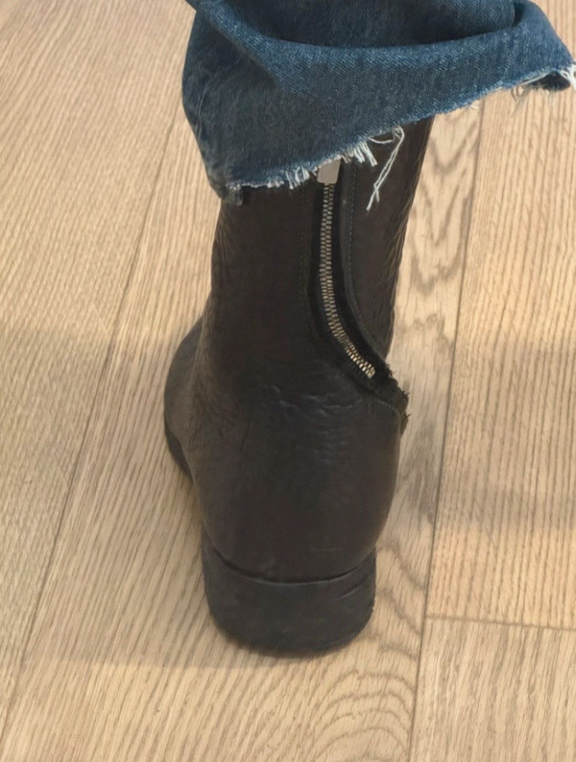 Carol Christian Poell BNWT CCP Tornado boots in bison AM/2601 CUL-PTC ...