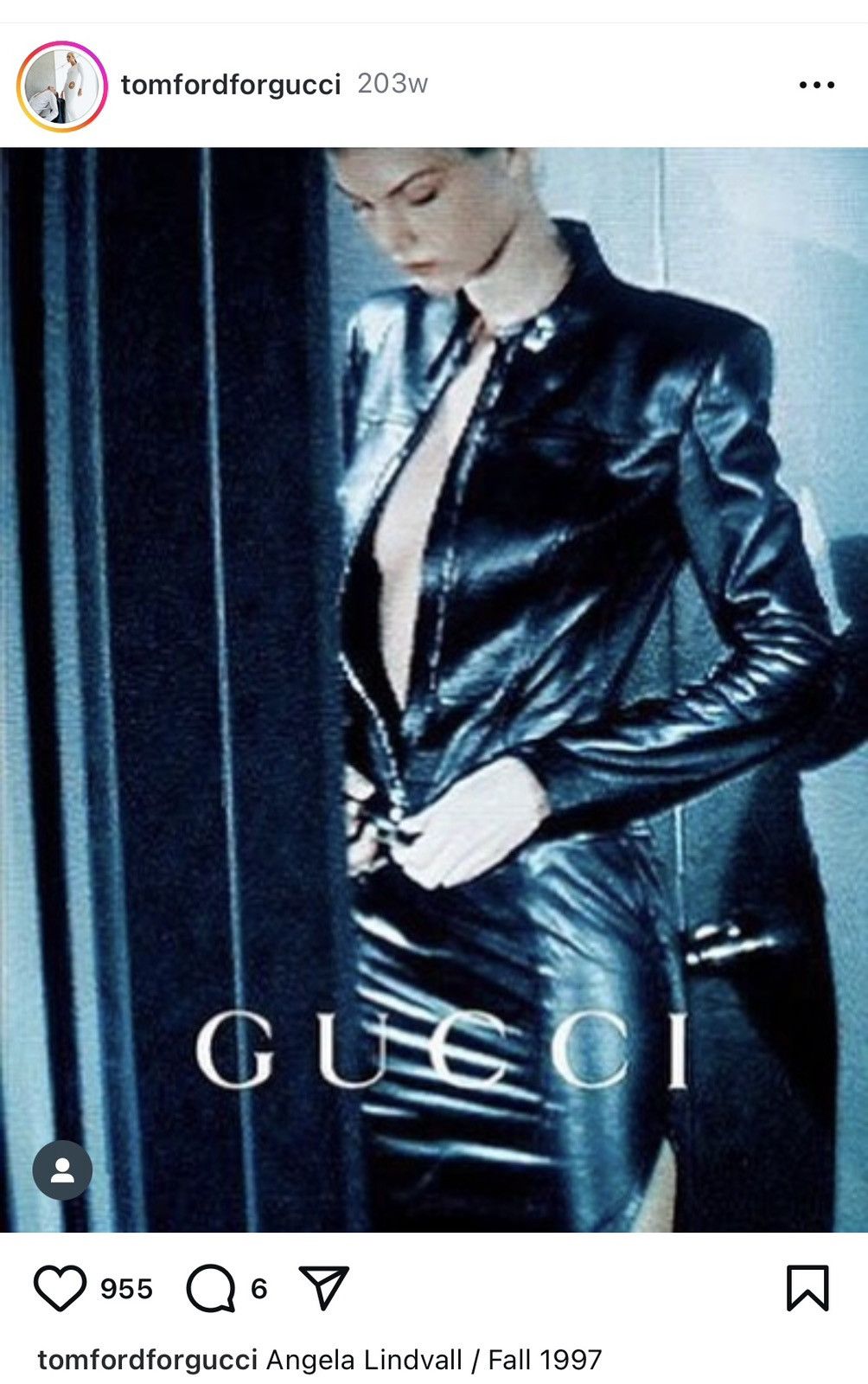 Gucci × Tom Ford × Very Rare F/W 1997 Gucci x Tom Ford- Campaign ...