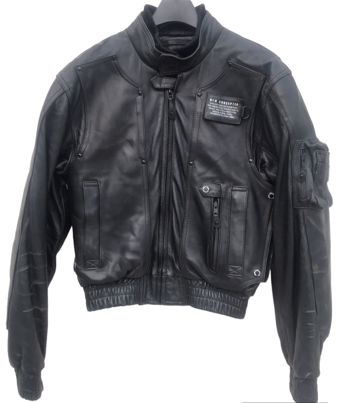 Kadoya KADOYA New Concepter Racing Motocycle Leather Jacket | Grailed