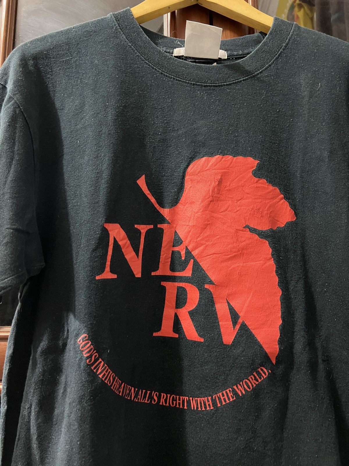 Vintage Neon genesis evangelion nerv vintage anime limited tee shirt ...