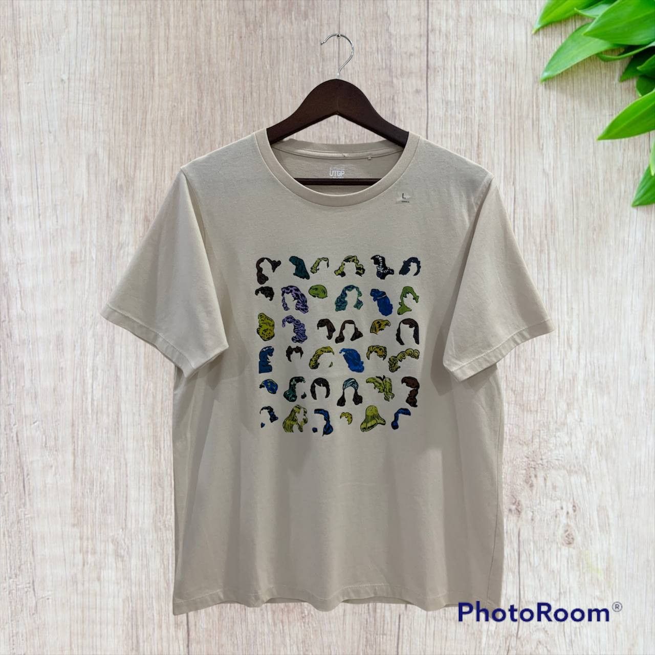 Uniqlo Moma Woman Face Hair Art | Grailed