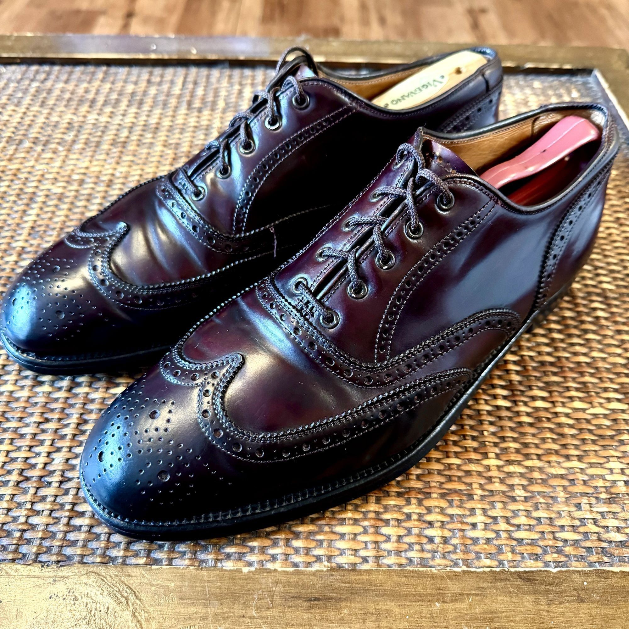 Brooks Brothers Alden Brooks Brothers A764 SHELL CORDOVAN Wing Tip ...